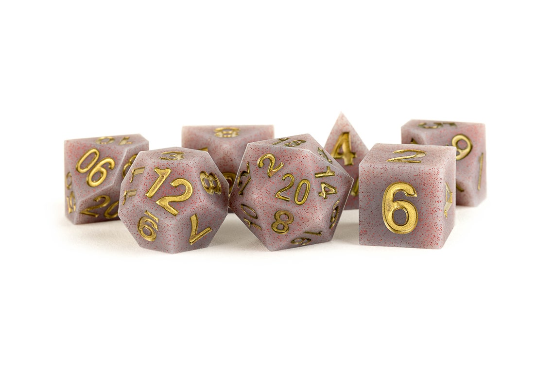 Squishy Dice Silicone Rubber Sharp Edge Polyhedral Dice Set: - Etsy UK