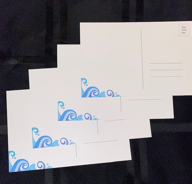 Vote Blue Postcards, Blue Wave Postcard, Postcards to Voters, Fill-in ...