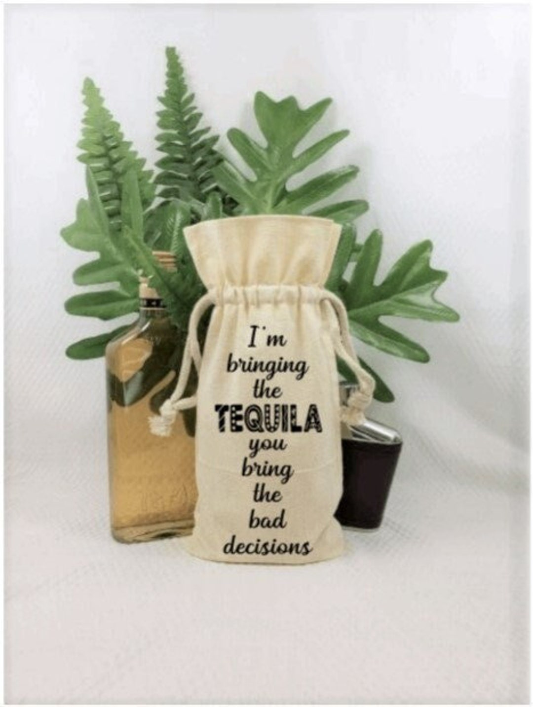 Funny Whiskey Bag Liquor Bottle Bag Alcohol Flask Bag - Etsy