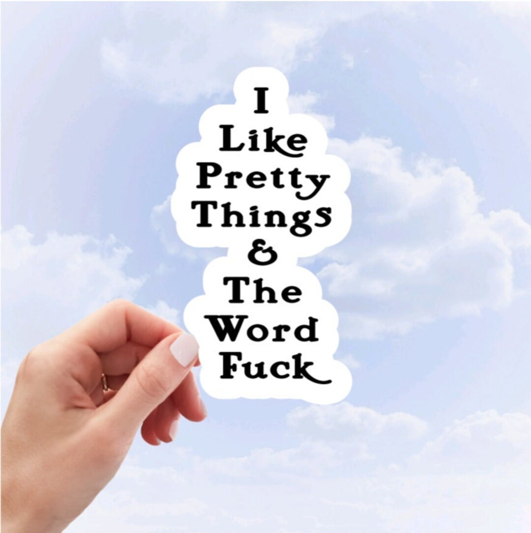 Adult Profanity Stickers, Party Favor Bag Tags, Water Resistant ...