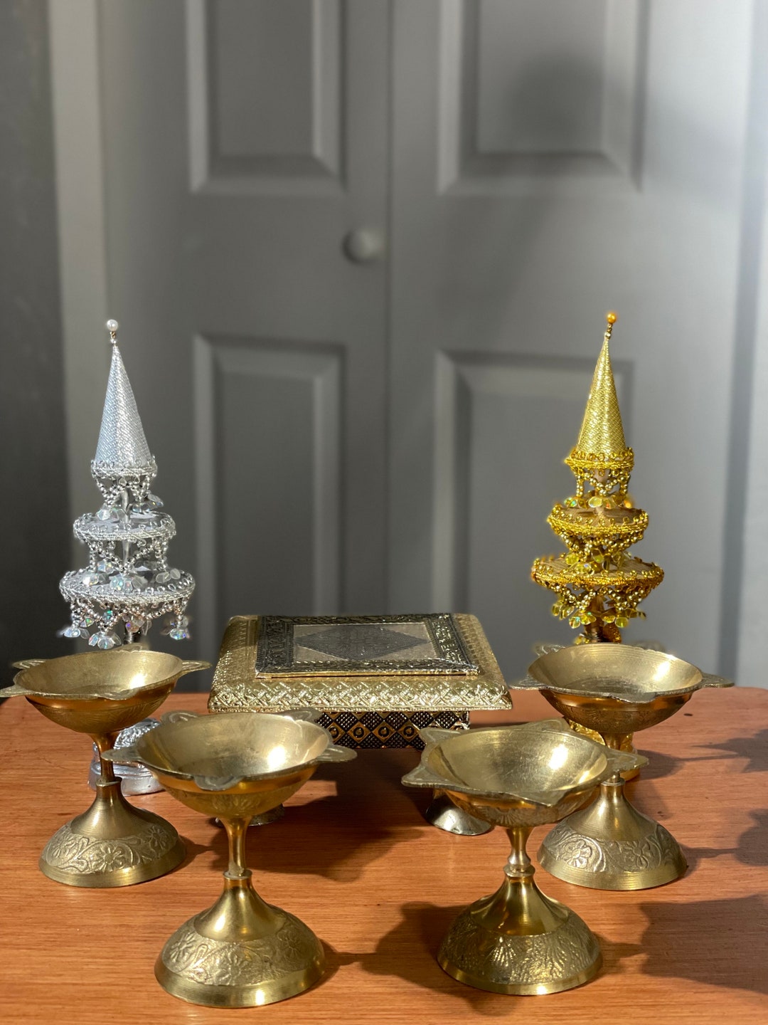 Small Religious Altar, Candle Set up Buddha Hindu - Etsy