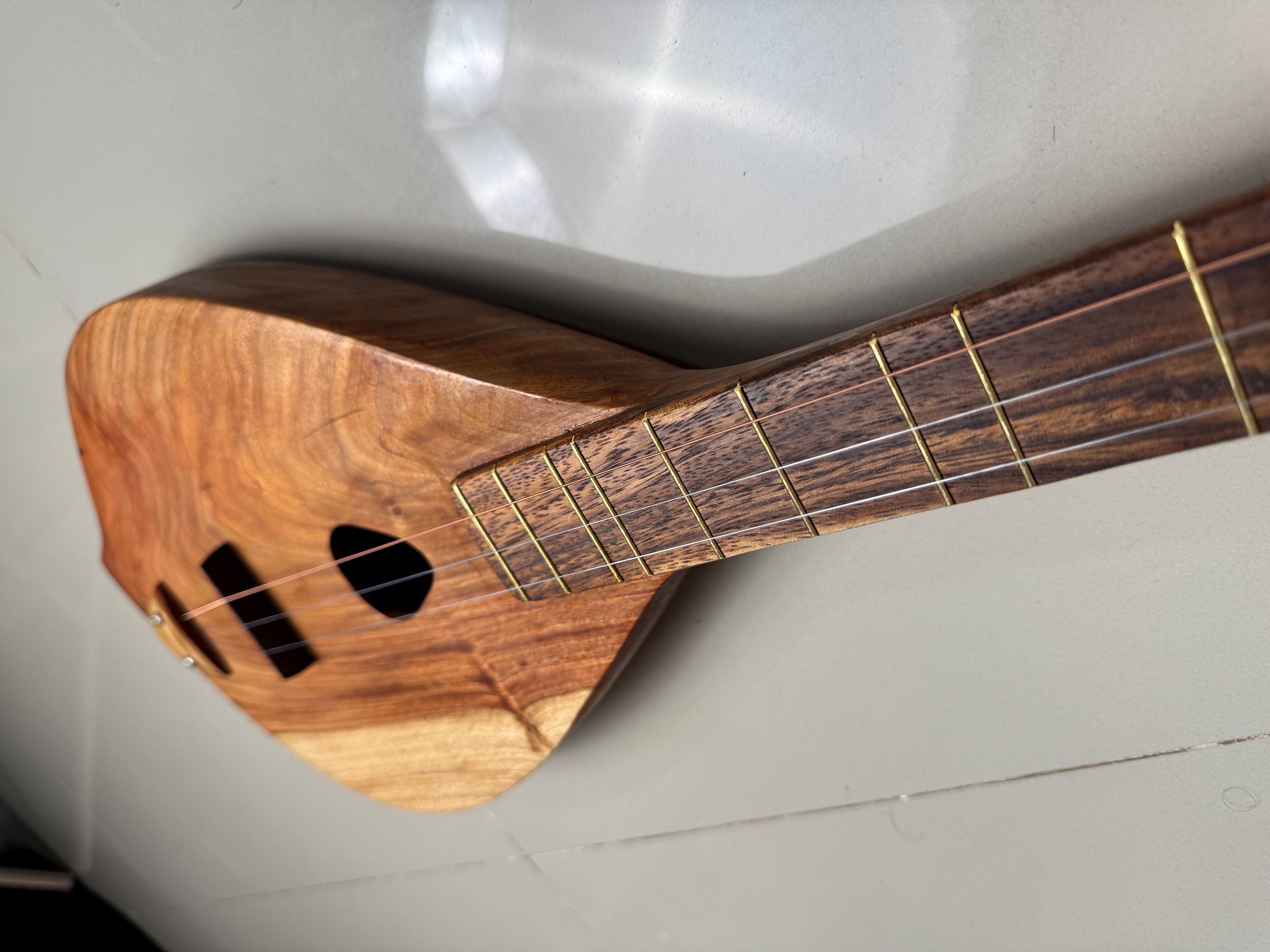 Traditional Isaan Lao Thai Music Instrument Phin Lute Guitar Acoustic ...