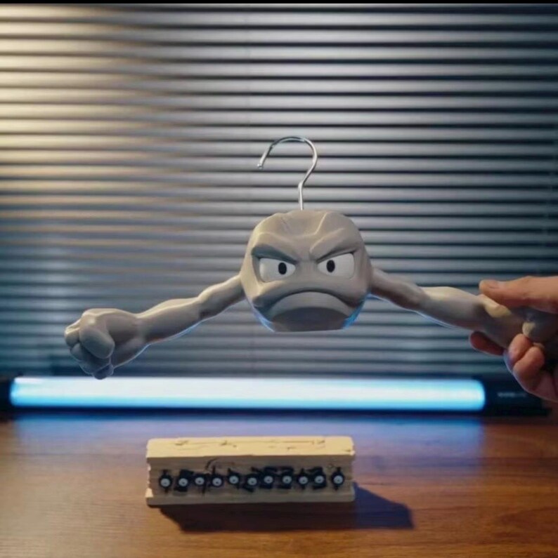 Geodude Pokemon Clothing Hanger - Etsy