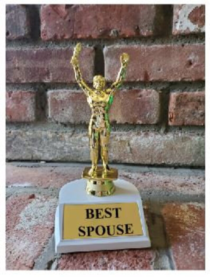 Custom Boyfriend Trophy, Best Boyfriend Award, Personalized Trophy for ...