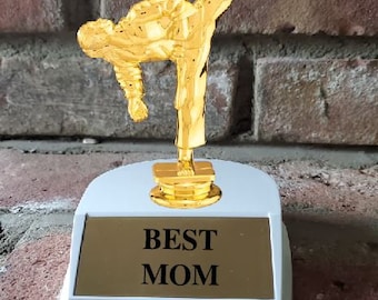 Best Mom Trophy | Etsy