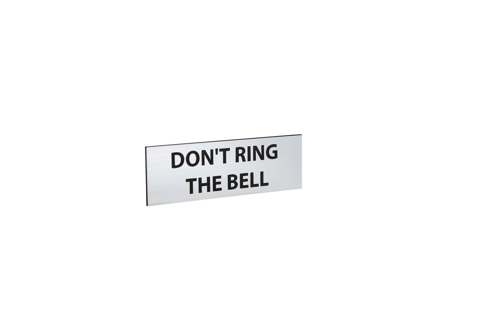 Ring Bell and Dont Ring the Bell Plates Set Ring Bell Sign - Etsy
