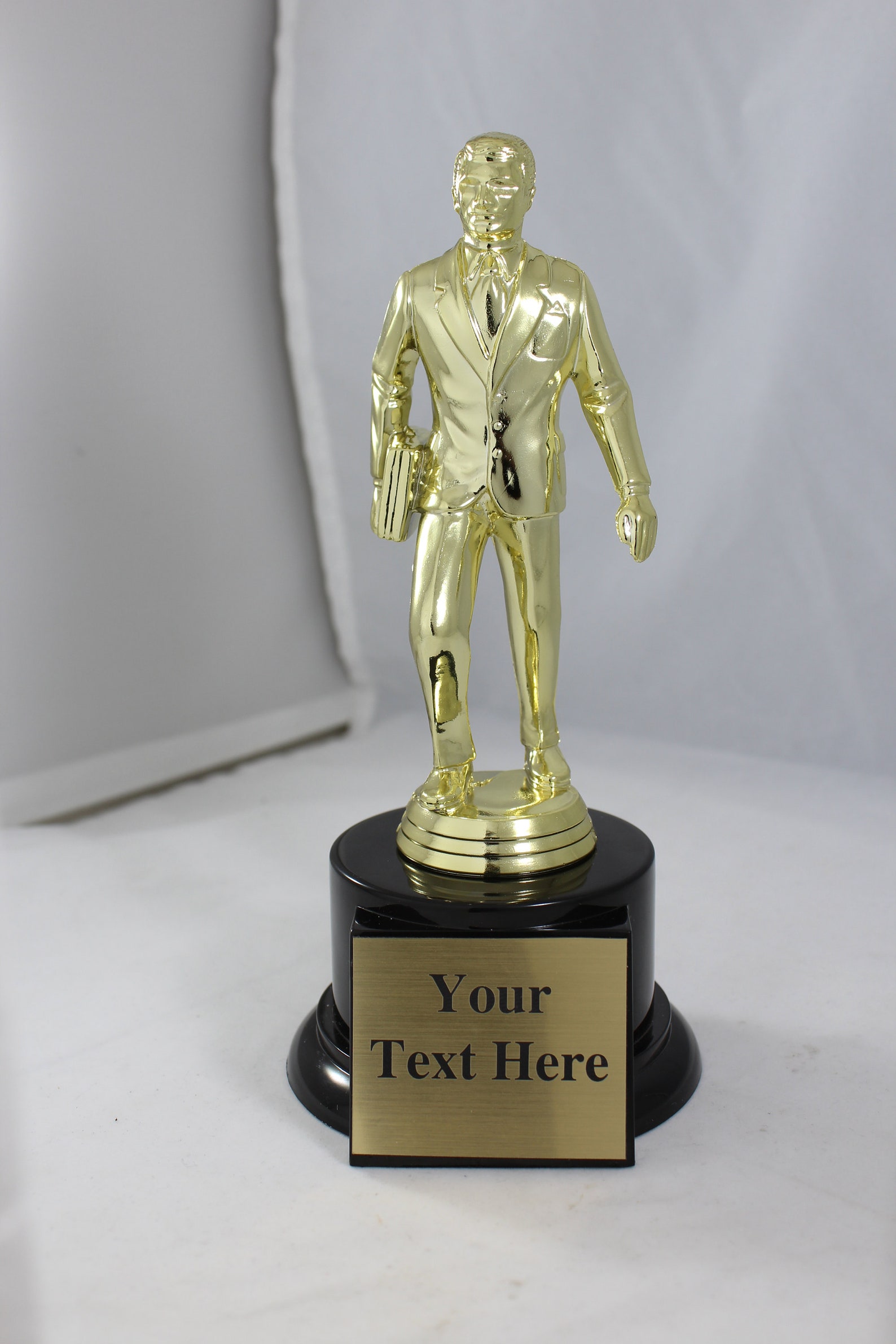 Dundie Award Dundie Trophy Best Salesman Free Engraving - Etsy