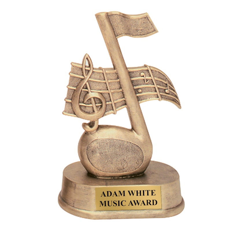 Music Trophy - Etsy