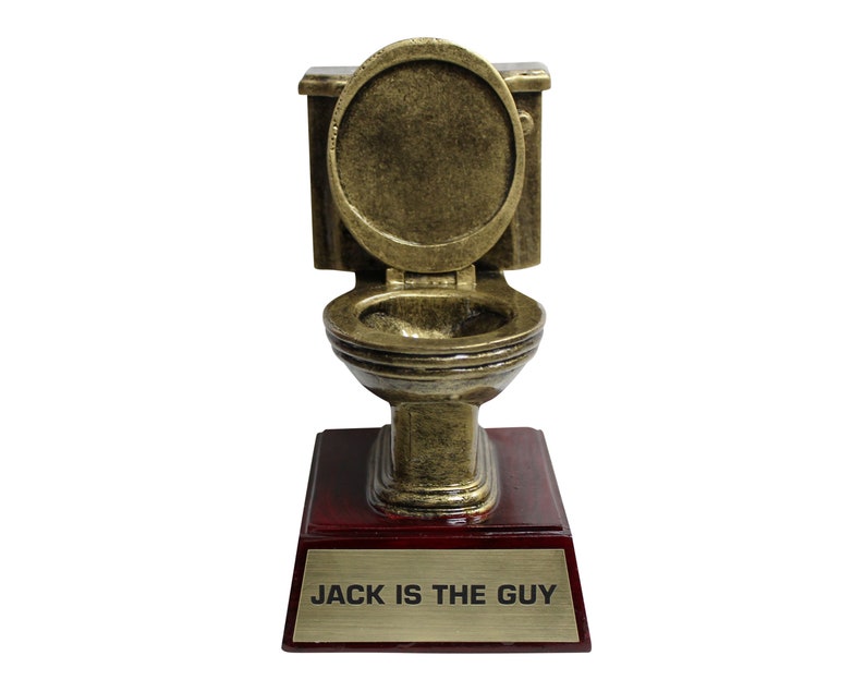 Golden Toilet Resin Award, Last Place Toilet Trophy, Toilet Trophy ...
