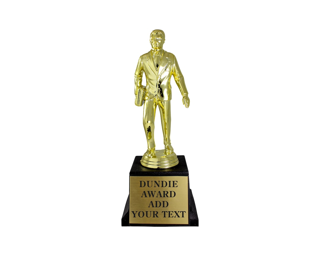 Custom Trophy | the Office Dundie Trophy Award | Personalized Dundee ...