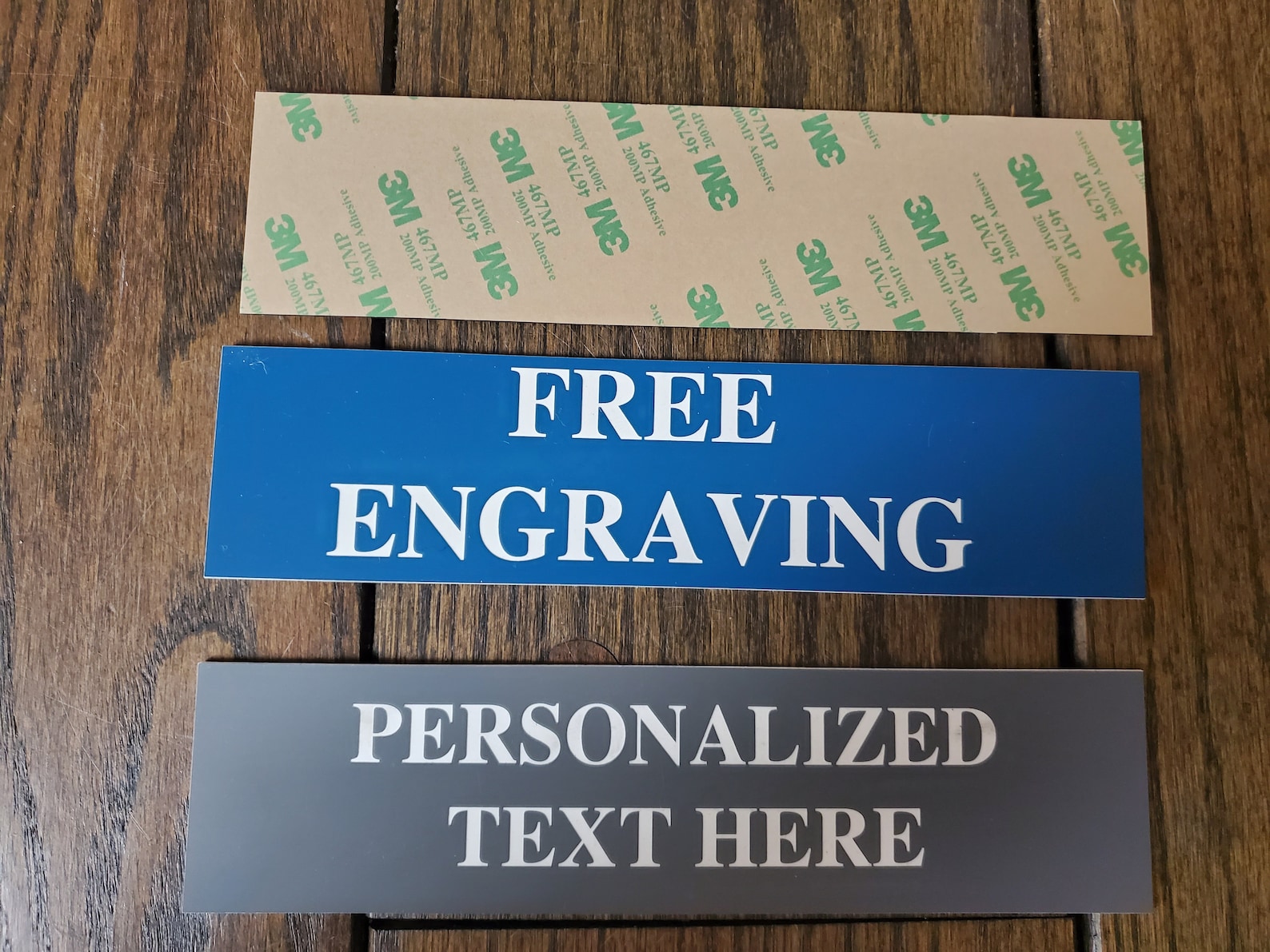 Office Sign, Room Sign, Office Name Plate, Custom Engraved 2x8 Suite ...