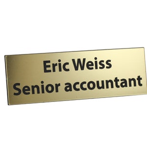 Custom Plastic Sign Your Suite Number Personalized Unit No. Door Plate ...