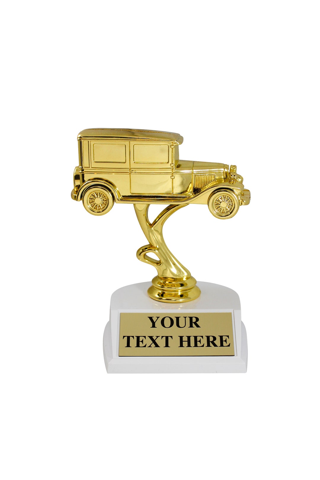 Antique Victorian Trophy, Car Trophy, Gold Car Trophy, Decorative ...