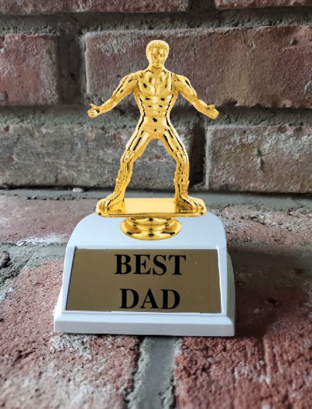 Best Boyfriend Wrestling Trophy, Best Dad Trophy, Best Friend Trophy - Etsy