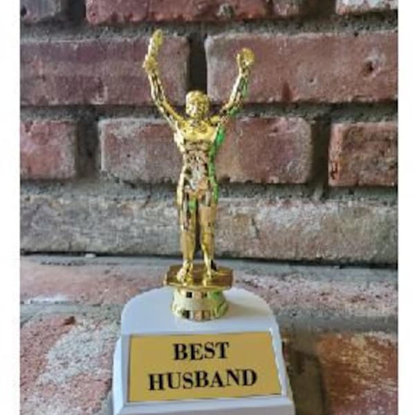 Best Husband Trophy - Etsy