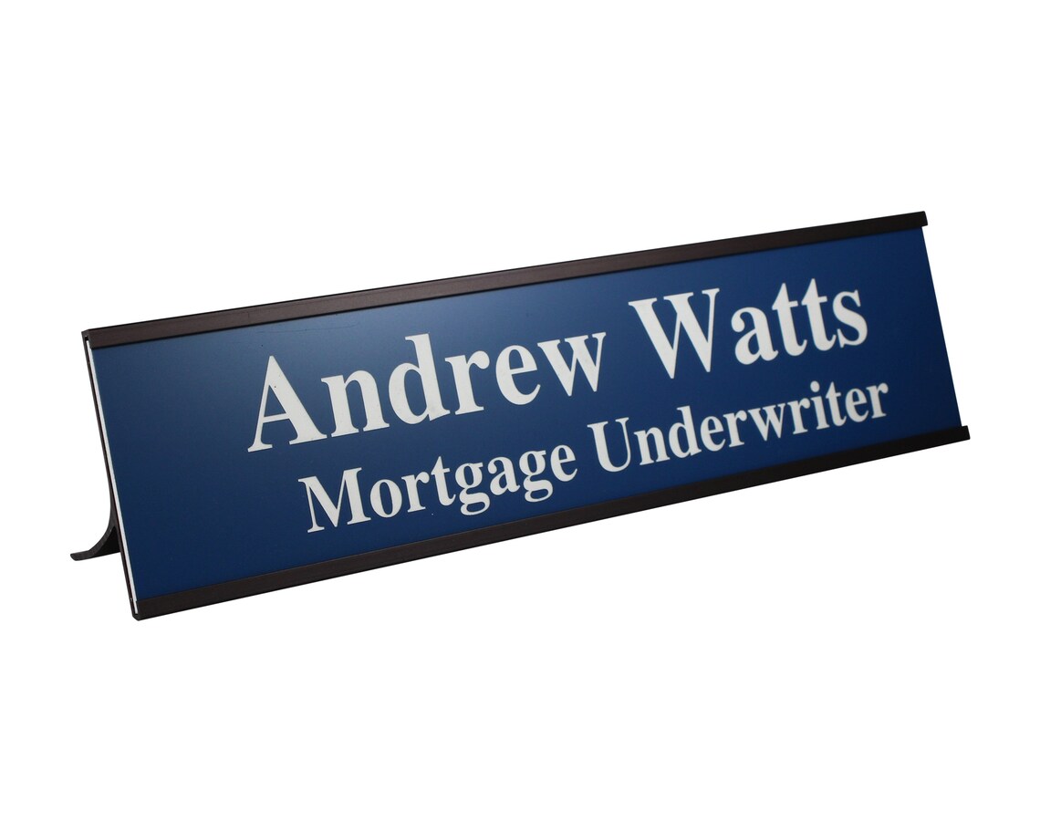 Custom Text Plate Custom Text Plaque Custom Aluminum Text | Etsy