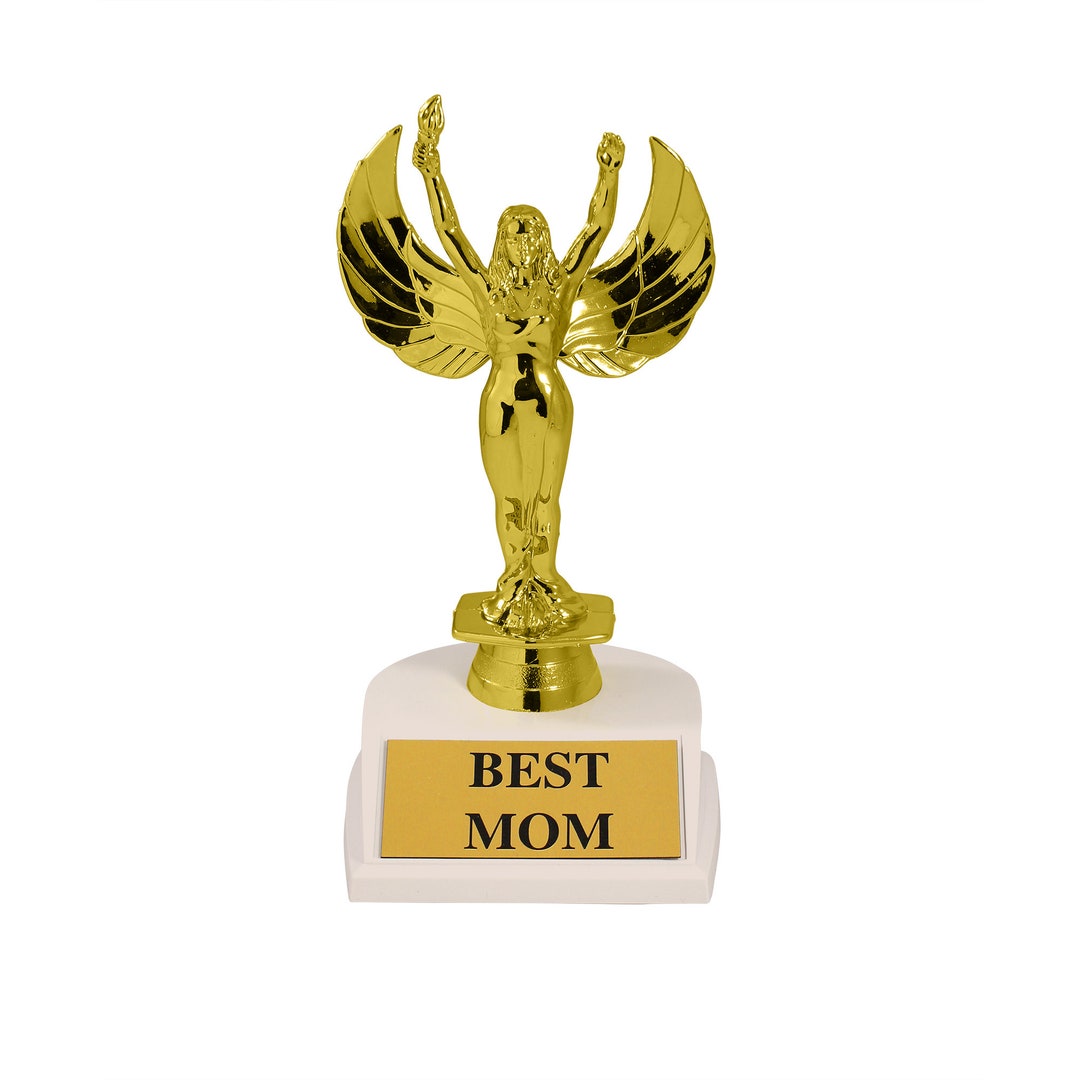 Best Mom Trophy, Victory Female Trophy, Gold Angel Trophy, Winning ...