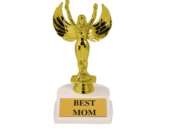 Best Mom Trophy | Etsy