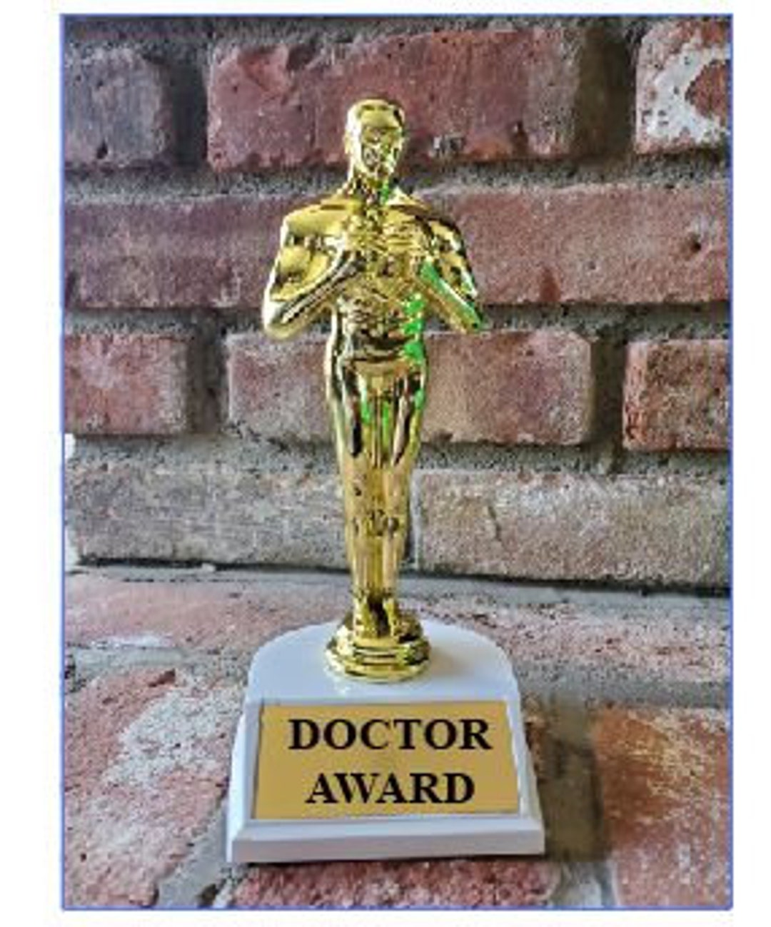 Doctor Trophy Personalized, Award Trophy, Best Healthcare Award, Custom ...