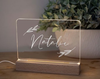 Light up Name Sign - Etsy