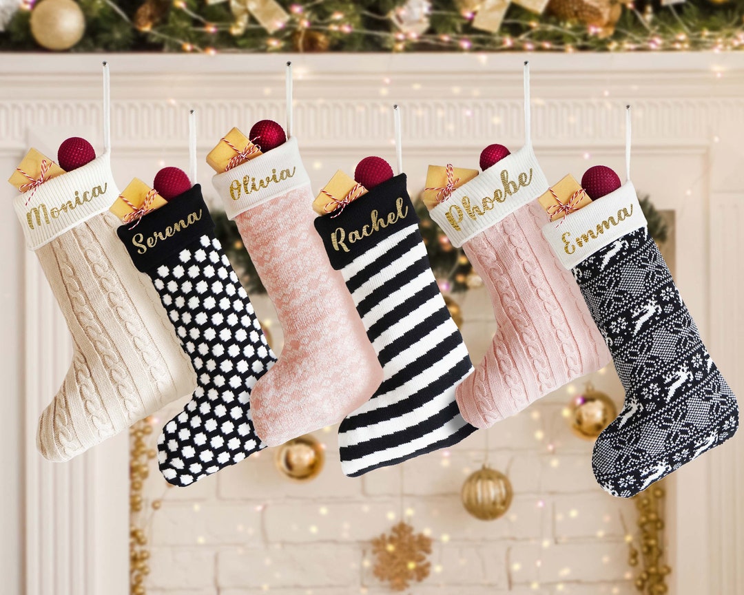 Personalized Stocking Custom Name Stocking Gift for Kids Kids Stocking ...