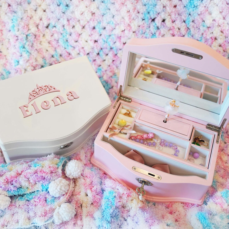 Girls Jewelry Box - Etsy