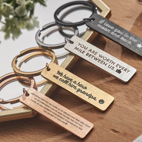 Custom Keychain - Etsy