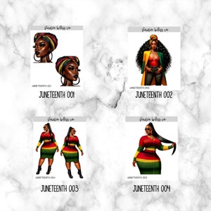 Planner Stickers | Dolls | the Elevated Juneteenth Doll Collection ...