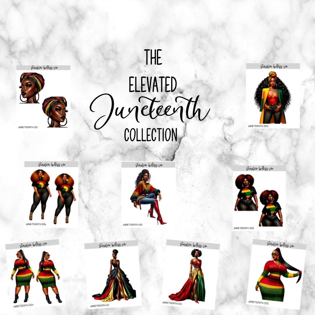 Planner Stickers | Dolls | the Elevated Juneteenth Doll Collection ...