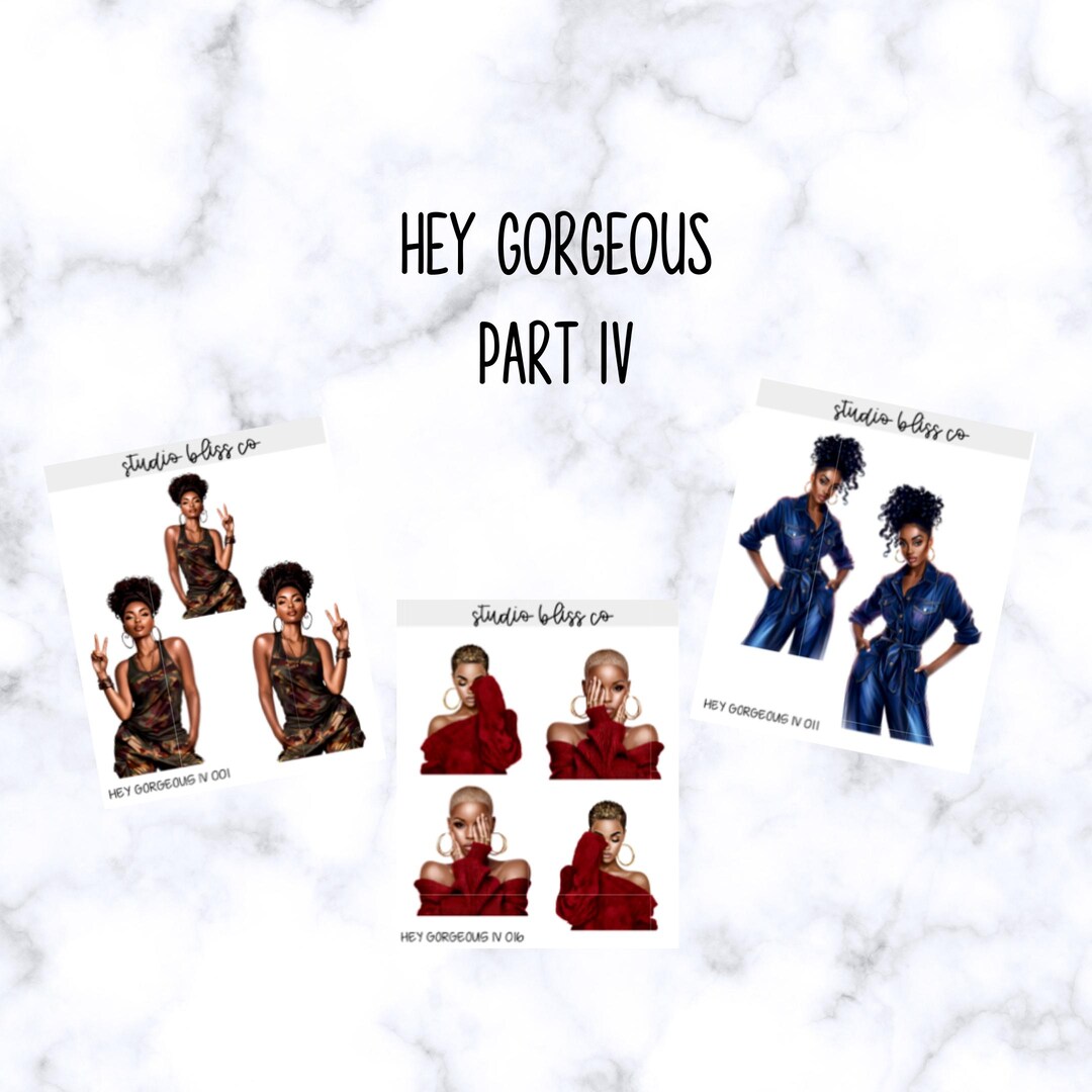 Planner Stickers | Dolls | Hey Gorgeous Part IV Doll Collection ...