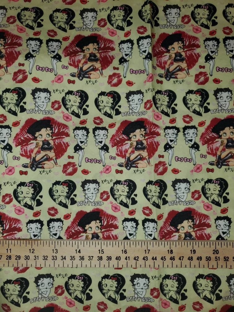 Betty boop fabric - sherytraveler