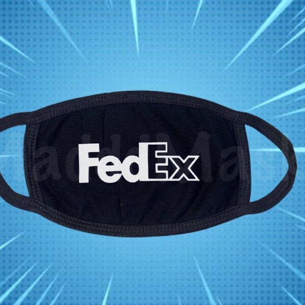 Fedex Logo Mask - Etsy
