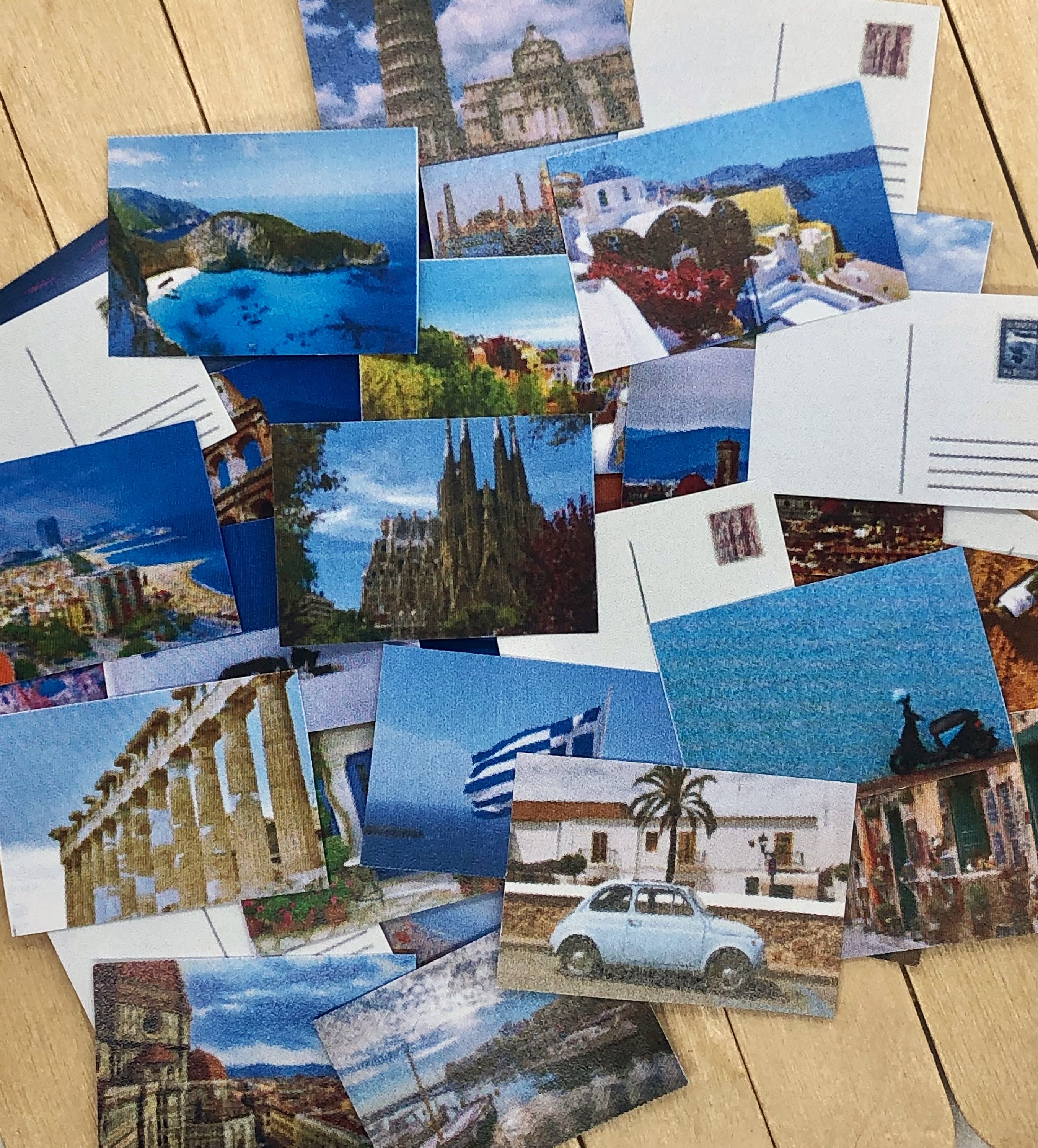 Mini Tourist Bundle With Maps, Postcards, Tickets and Passport ...
