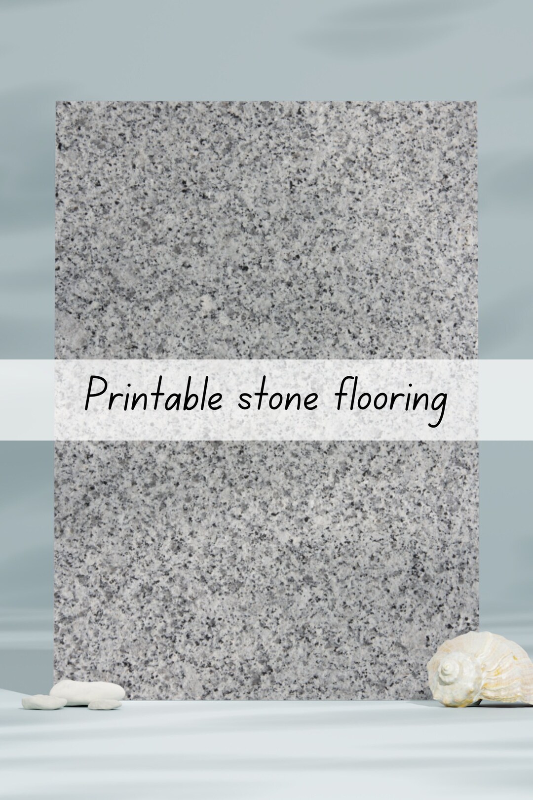 Granite Stone Pebble Grey Marble Dollhouse Flooring 1-6 & 1-12 Scale ...