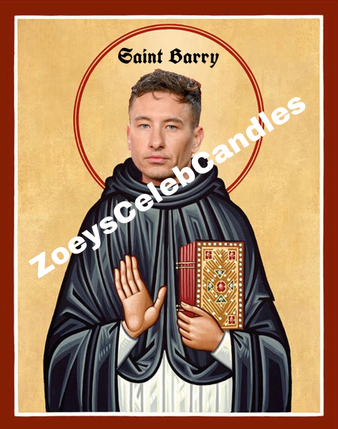 Saint Barry Keoghan Celebrity Prayer Candle 8 Unscented Funny Gift Idea ... Saint Barry Keoghan Celebrity Prayer Candle 8 Unscented Funny Gift Idea ...