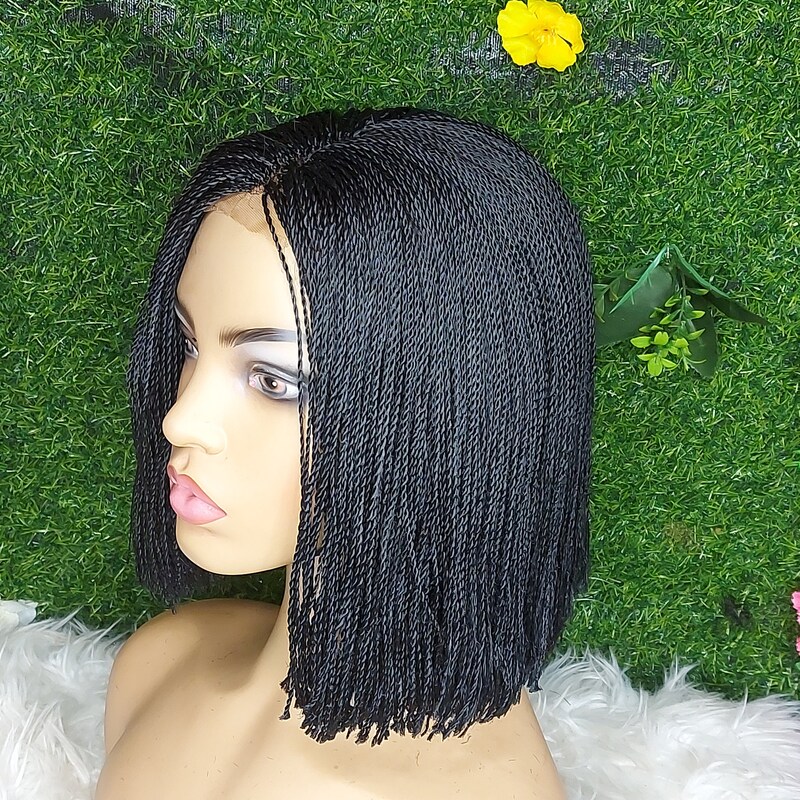Micro Braids Wig - Etsy