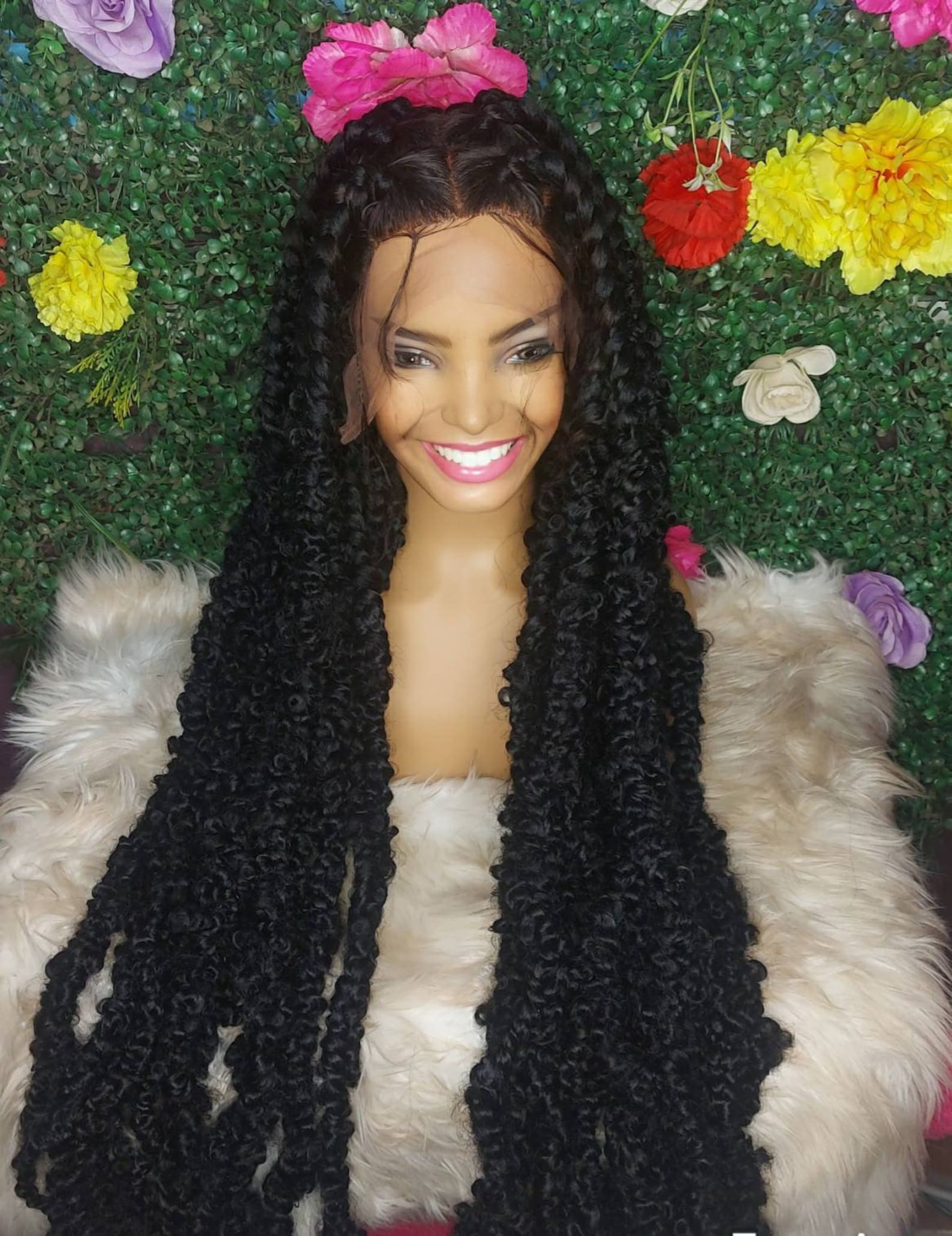 Distressed Braids Wigfull Lace Passion Braids Wig Lace Front - Etsy