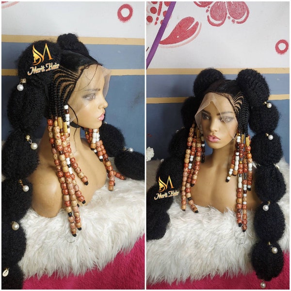 Faux Locs Wig Etsy