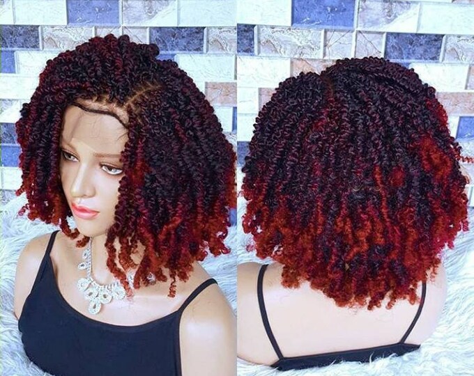 Spring Twists Wig Full Lace Wig Lace Front Wig Faux Locks - Etsy