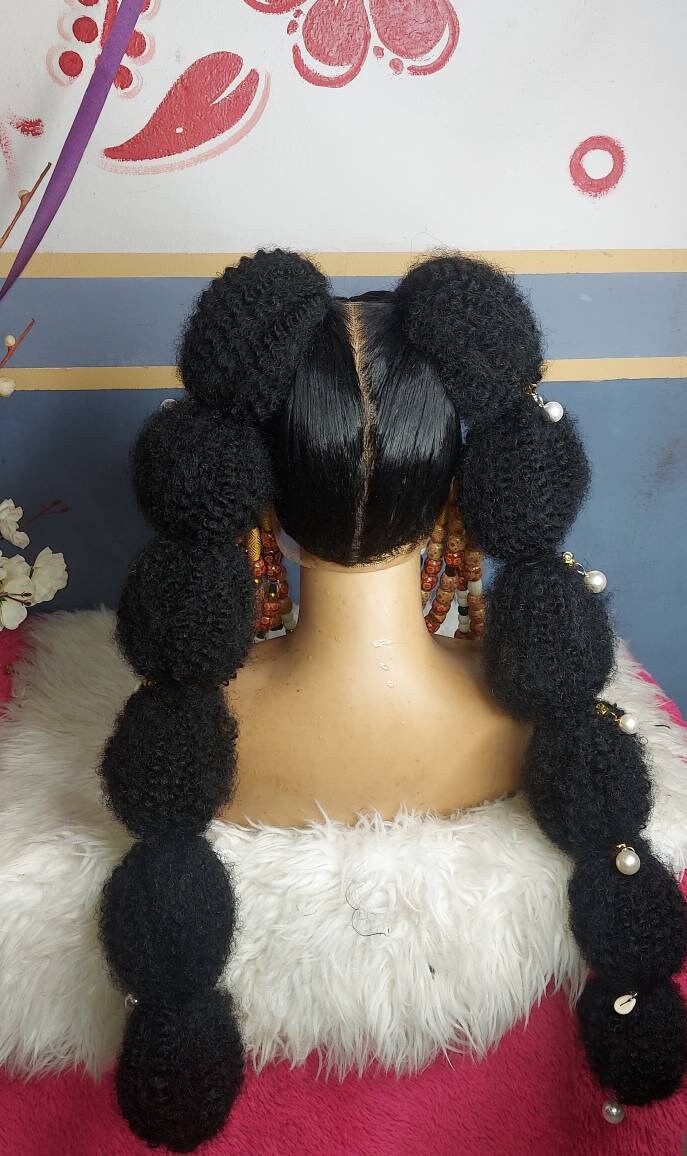 Full Lace Ponytail Braided Wigcornrow Wig Box Braided Wig - Etsy