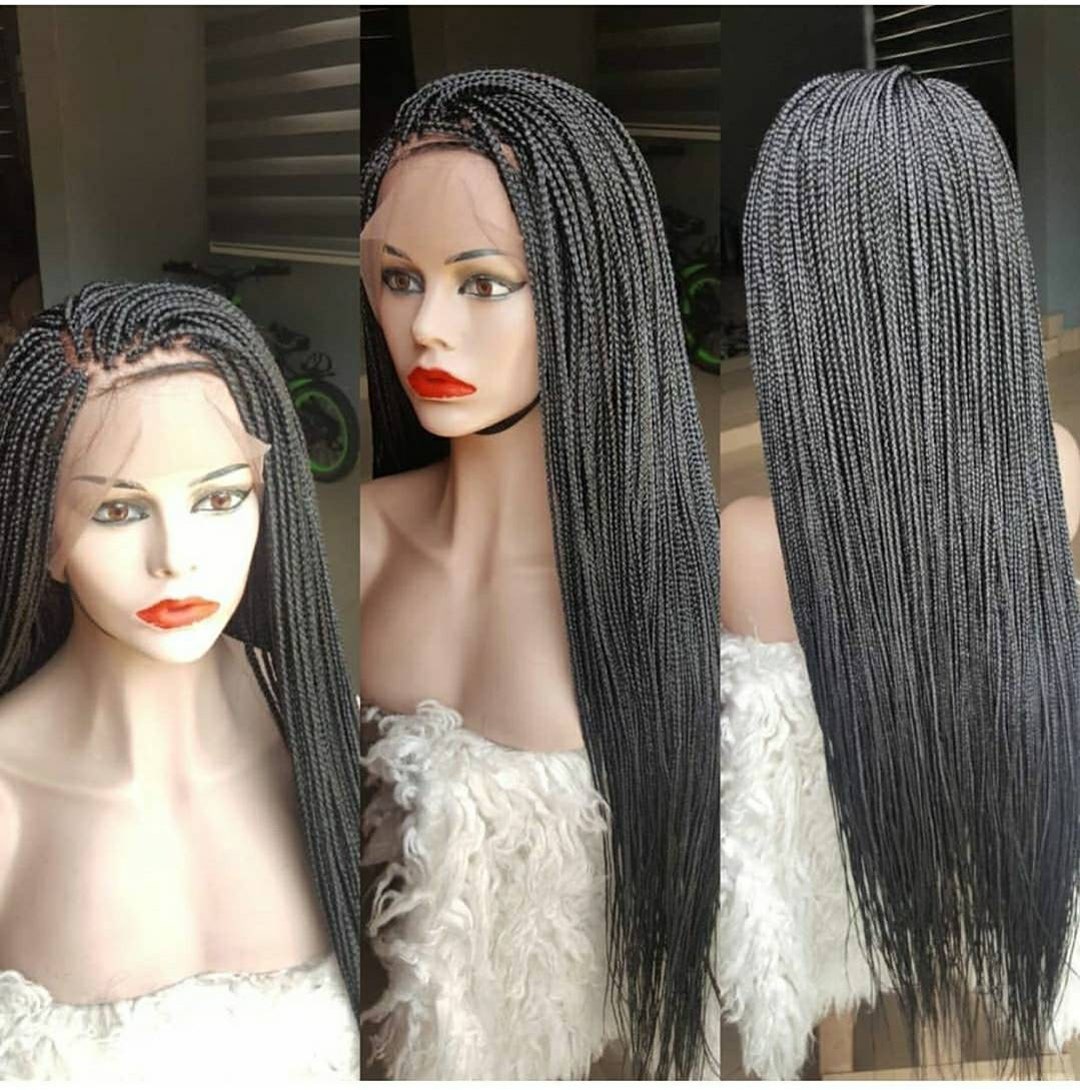 Braided Wig,box Braided Wig ,lace Front Wig,full Lace Wig Cornrow Wig ...