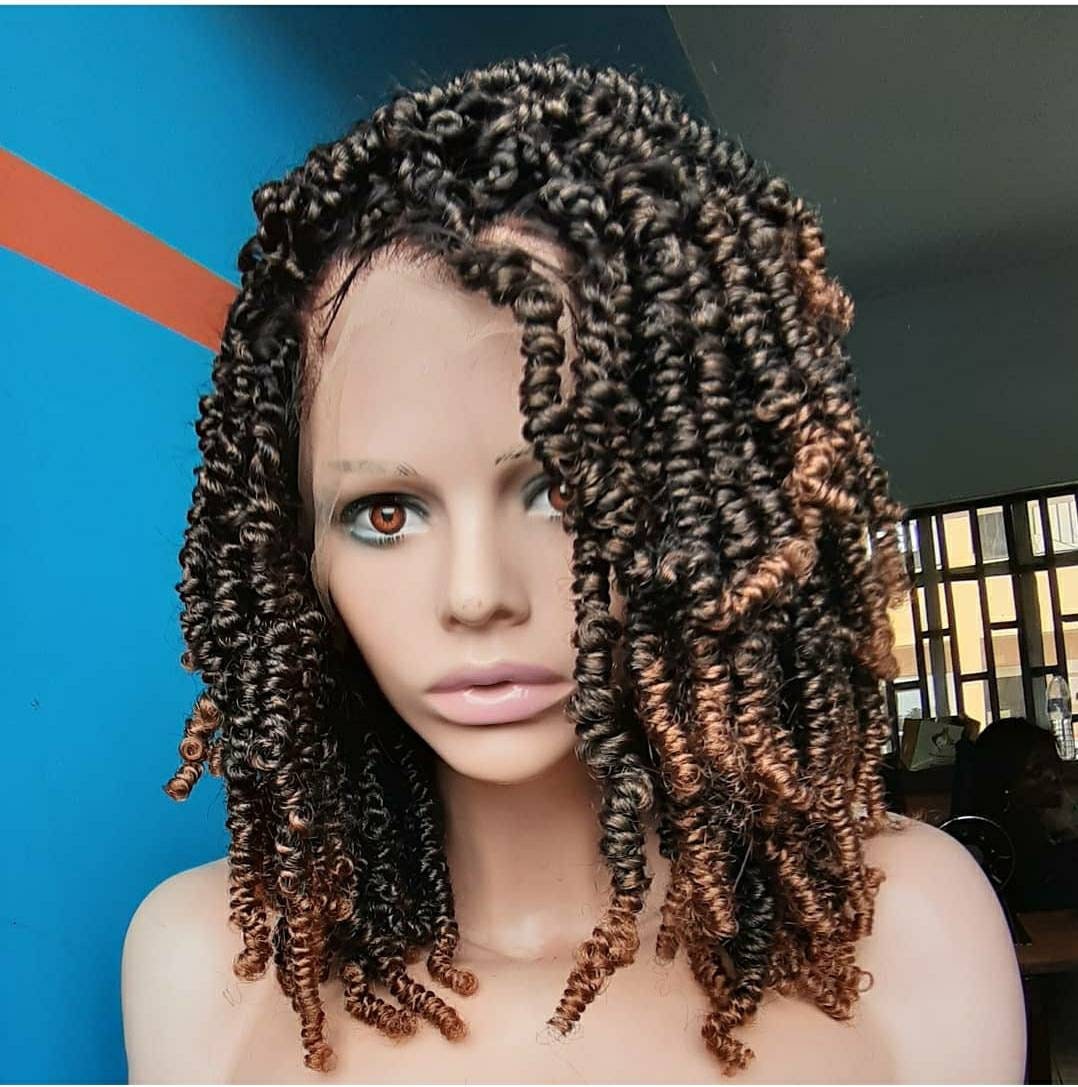 Spring Twists Wig Full Lace Wig Lace Front Wig Faux Locks - Etsy UK
