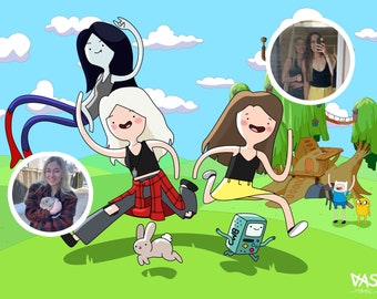 Adventure Time Portraits - Etsy