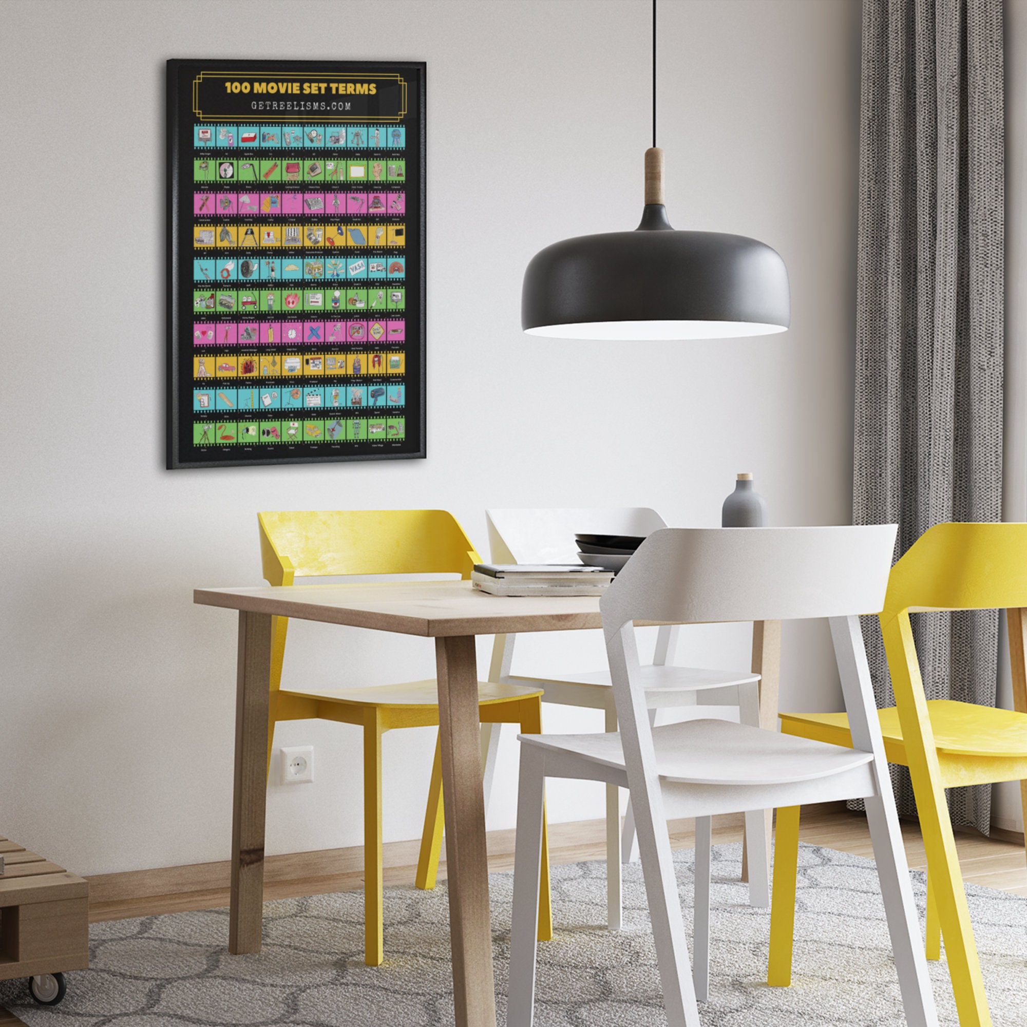 100 Movie Set Terms for Filmmakers, Film Students, and Film Lovers - Etsy