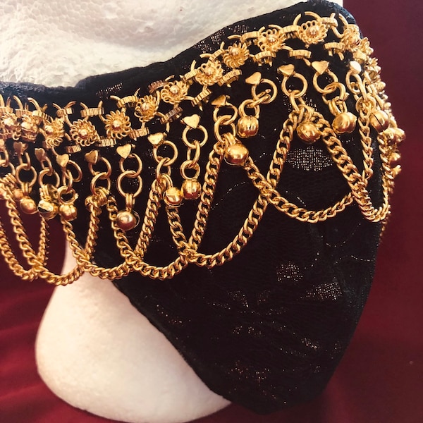Belly Dance Mask - Etsy