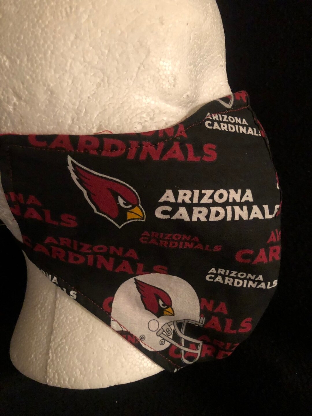 Arizona Cardinals Face Mask With Pocket for Filter - Etsy