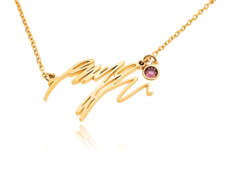 BTS RM Namjoon Rap Monster Signature Necklace Bts Merch - Etsy