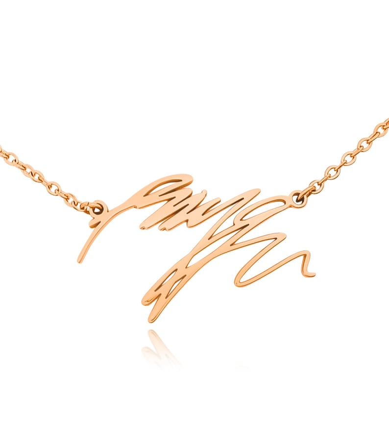 BTS RM Namjoon Rap Monster Signature Necklace Bts Merch - Etsy