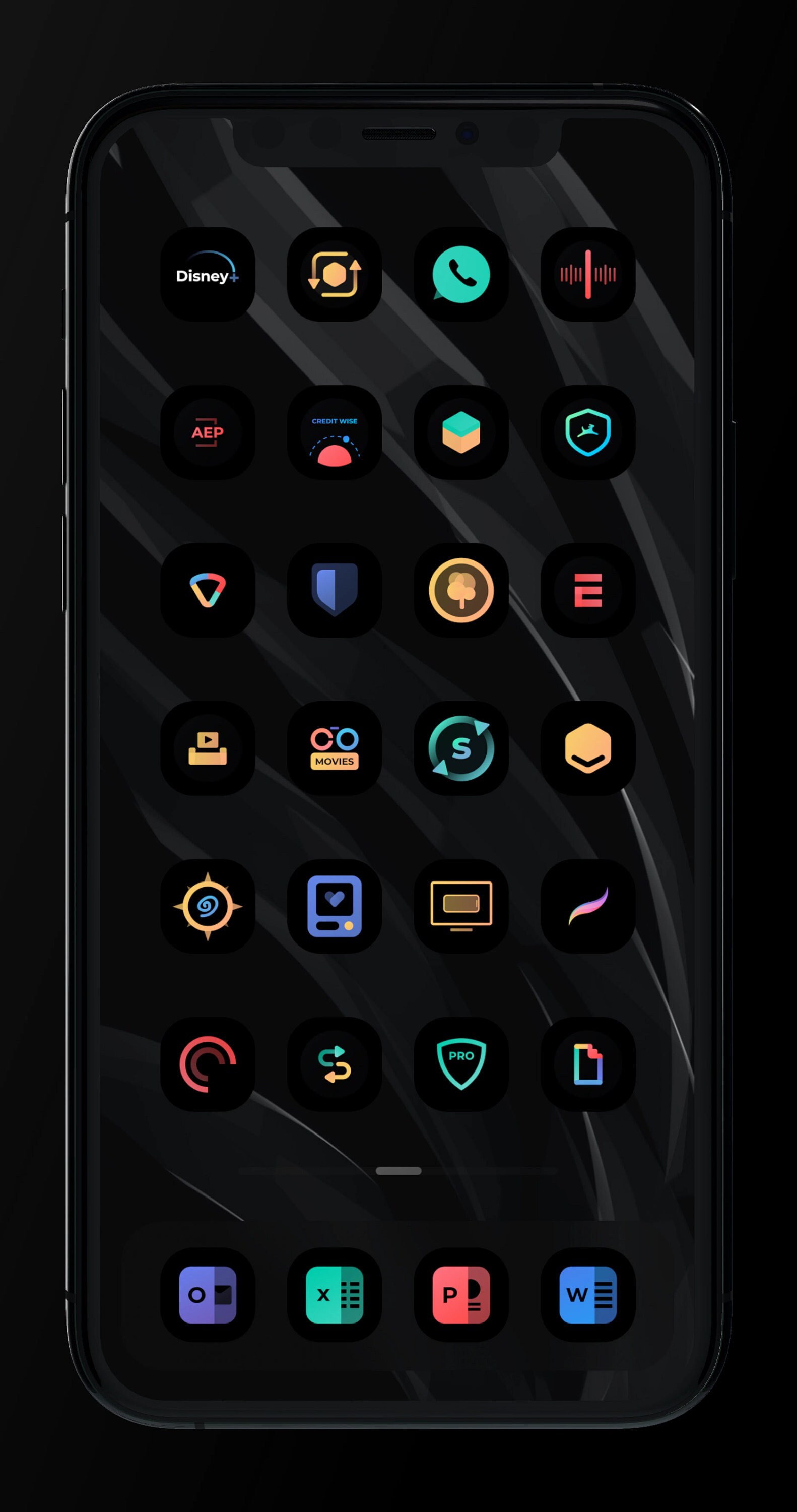 Eclipse Icons | Over 2000+ High-res Dark Mode Icons Bundle | iPhone Ios ...