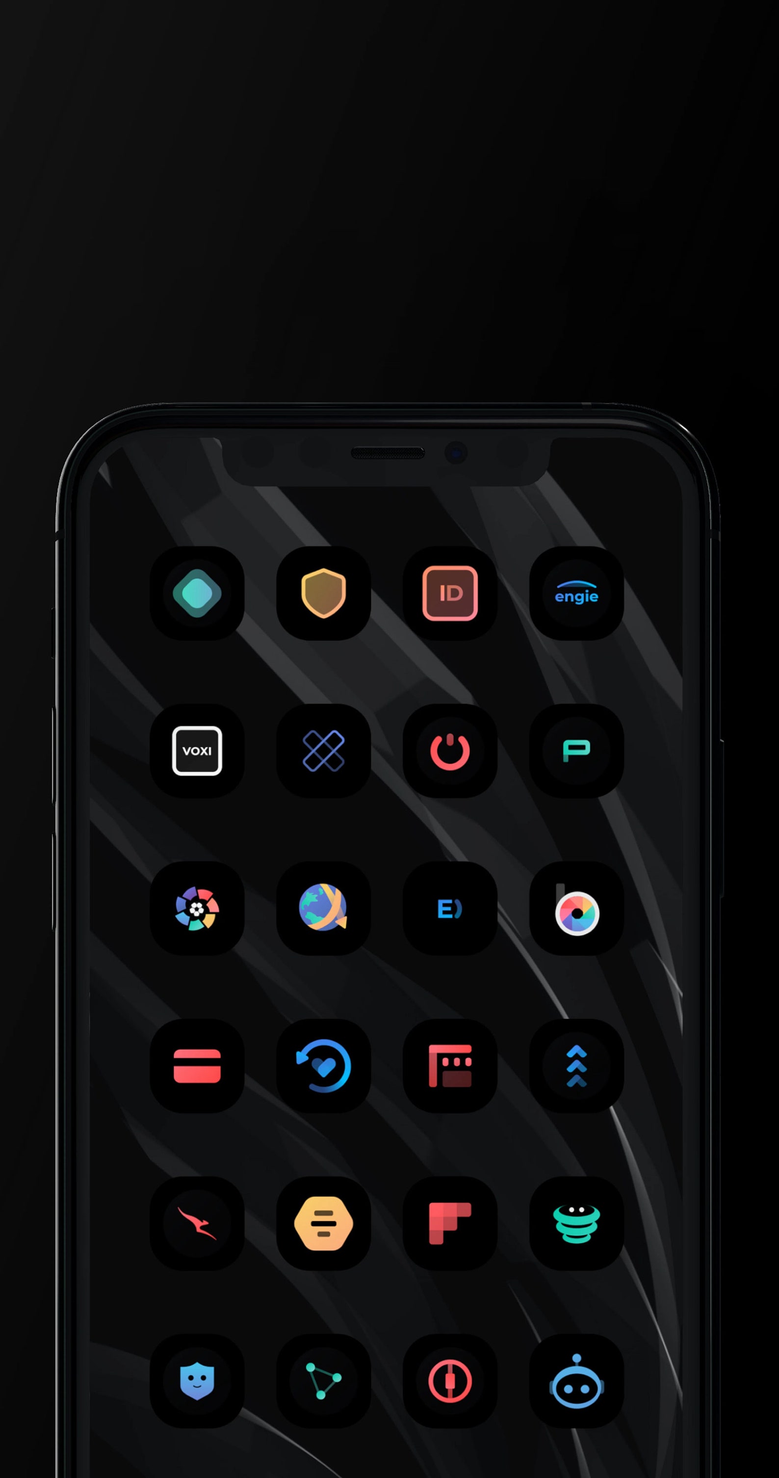 Eclipse Icons | Over 2000+ High-res Dark Mode Icons Bundle | iPhone Ios ...